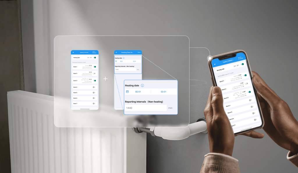スマート・ラジエーター・サーモスタットWT101 - Milesight IoT by Wavecrest
