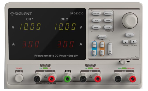 SPD3303CシリーズプログラマブルDC電源 | Siglent製品 by ウェーブクレスト株式会社